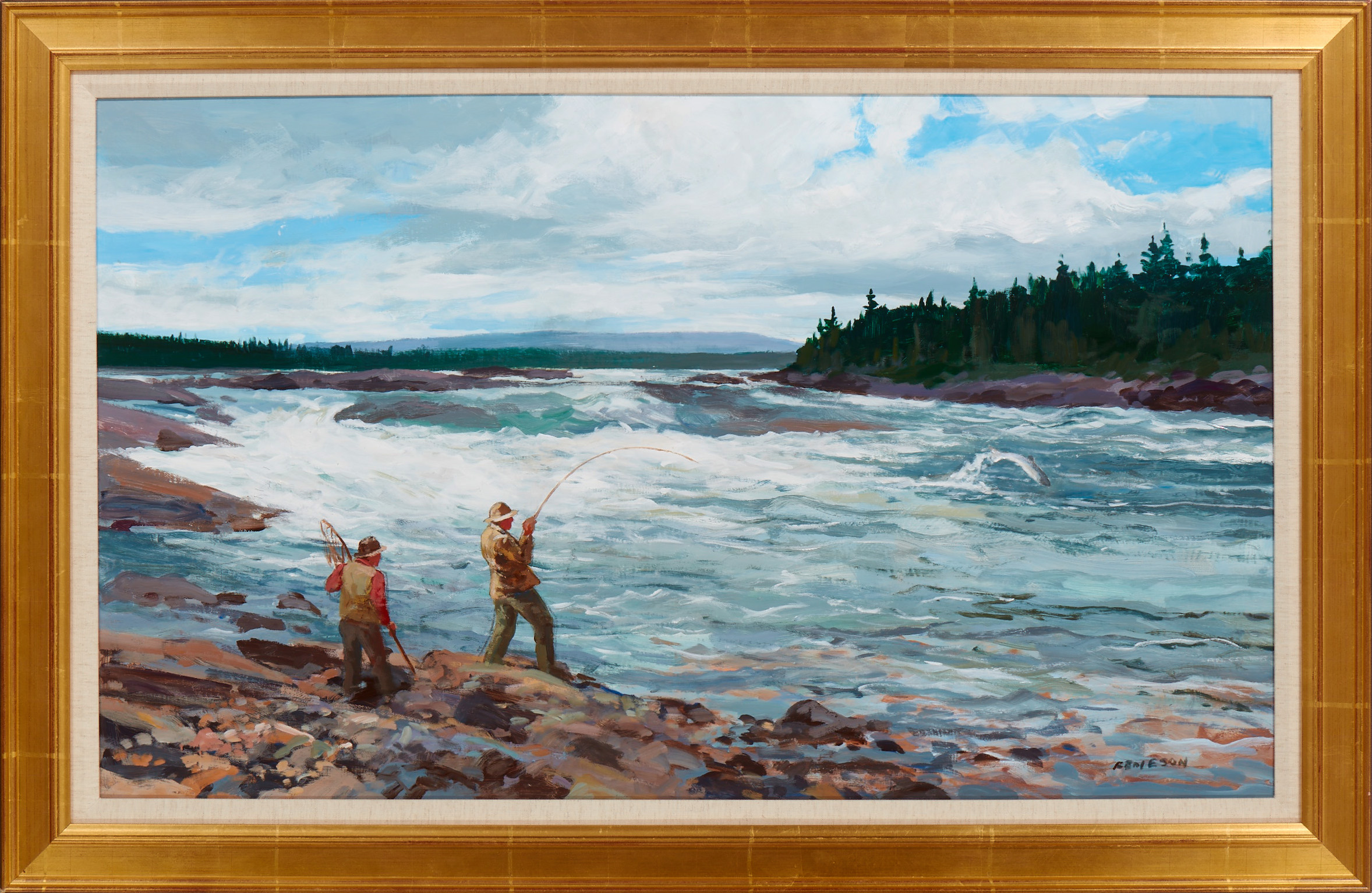 Sporting Watercolor Artist - Chet Reneson